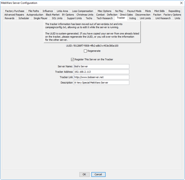 MW Tracker Menu - MMNet Wiki